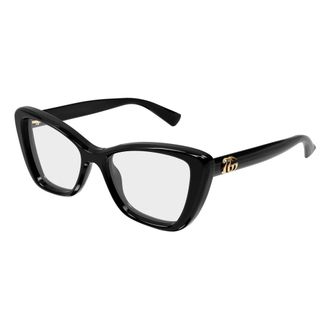Gucci Emblem Cat-Eye-Brille - - Accessories - Damen - Schwarzk - 52 MM