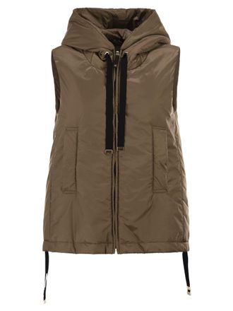 Max Mara Greengo sans manches en tissu technique anti-goutte