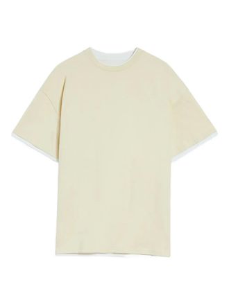 Jil Sander t-shirt à encolure ras du cou - Tons neutres
