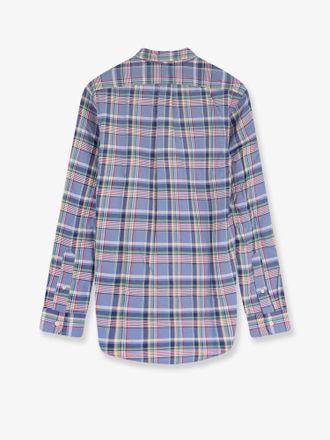 Polo Ralph Lauren Mens Custom Fit Cotton Shirt Blue