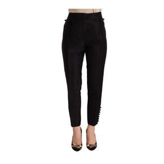 Dsquared2 Elegante Cropped Hose - - Trousers - Damen - Schwarzk - S