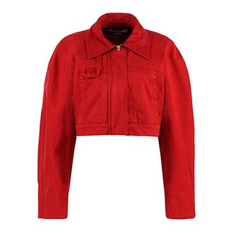 Jacquemus La Veste De Nimes Meio Denim J - - Jackets - Damen - Rot - S