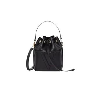 Valentino Pre-owned VLogo Walk Bucket Bag - Femme - Pre-owned - Noir - Taille: ONE Size