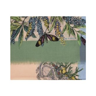 Etro Femme, Accessoires, Multicolore, Taille: ONE Size Floral Scarf