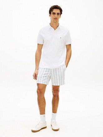 Tommy Hilfiger Short Dover en dobby couture int&eacute;rieure 20 cm &agrave; tissage ajour&eacute;