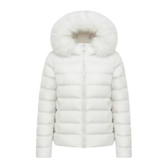 Colmar Kapuzen-Daunenjacke - - Sport - Damen - Wei&szlig; - L