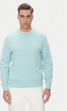 Calvin Klein Jeans Sweatshirt J30J327115 Himmelblau Regular Fit