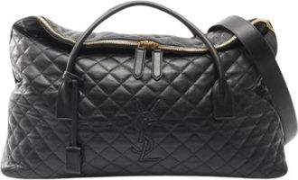Saint Laurent Pre-owned Boston Bag - Femme - Pre-owned - Noir - Taille: ONE Size