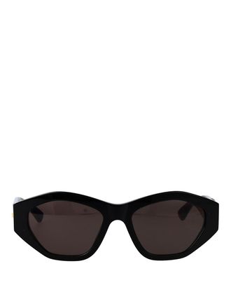 Bottega Veneta Lunettes De Soleil - Noir