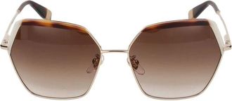 Furla unisex, Accessoires, Multicolore, Taille: 58 MM Sfu599V Lunettes de soleil