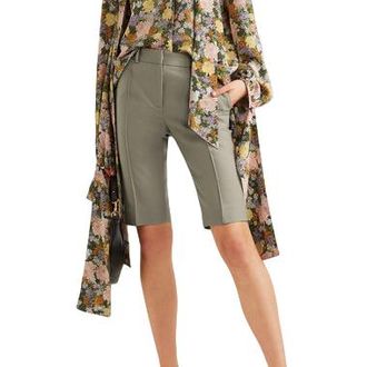 Rokh Wool blend Grey Shorts Size XXS