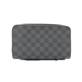 Louis Vuitton Portefeuille long (bi-pli) doccasion - Homme - Pre-owned - Gris - Taille: ONE Size