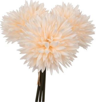 Matches 21 matches21 Schöne Dahlie Kunstblume aus Kunststoff - künstliche Blume für Hochzeit Deko in Creme - Hübscher Kunstblumenstrauß wie echt Ø 8 x 20 cm