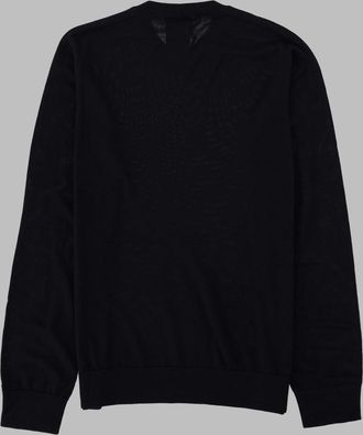 Giorgio Armani Virgin Wool Jumper - Blue