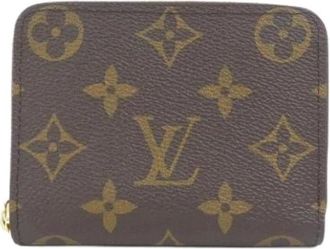 Louis Vuitton Pre-owned Vintage Canvas Coin Purse - Femme - Pre-owned - Brun - Taille: ONE Size