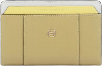 Piquadro Femme, Accessoires, Vert, Taille: ONE Size Bifold Wallet