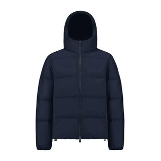 Herno Impact Kapuzen-Steppjacke mit Rei&szlig;verschluss - - Jackets - Herren - Blau - L