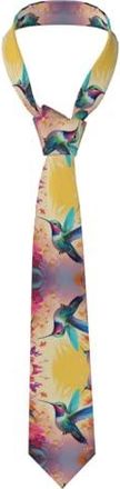 Generic Cravate Pour Homme Colibri Tendance Necktie Fine Cravate Pour Hommes Pour Mariage Affaires Accessoires