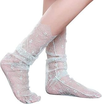 Generic Chaussettes habillées pour filles chiots pour femmes When You Stop Believing You Get Socks, Vert, Taille unique