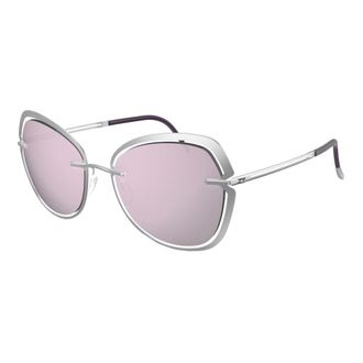 Silhouette Grace 8180 Sonnenbrille - - Accessories - Damen - Grau - ONE SIZE