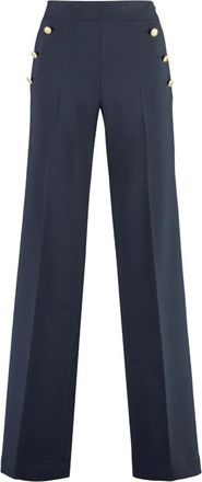PT01 Pt01, Femme, Pantalons, Bleu, Taille: 34 FR Wide Pantalons