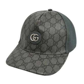 Gucci unisex, Pre-owned, Gris, Taille: ONE Size Chapeau en coton Vintage Pre-owned