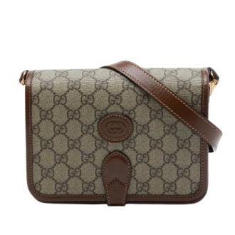 Gucci Sac bandouli&egrave;re vintage doccasion - Femme - Pre-owned - Beige - Taille: ONE Size