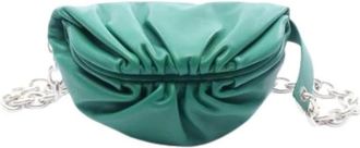 Bottega Veneta Pre-owned Sac bandouli&egrave;re en cuir - Femme - Pre-owned - Vert - Taille: ONE Size