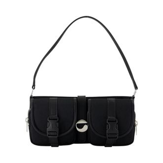 Coperni Schwarze Synthetische Cargo-Tasche mit Magnetverschluss - - Bags - Damen - Schwarzk - ONE SIZE