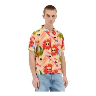 Brain Dead Grafisches Kurzarmhemd - - Shirts - Herren - Mehrfarbig - S