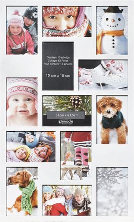 Nielsen Design Bilderrahmen, Wei&szlig;, Kunststoff, rechteckig, 38.1x63.5 cm, Bilder und Zubeh&ouml;r, Bilderrahmen, Bilderrahmen Kunststoff