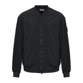 Stone Island Wasserdichte Bomberjacke - - Jackets - Herren - Schwarzk - S