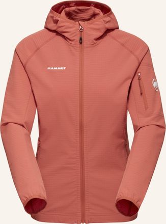 Mammut Mammut Midlayer Jacke Madris Light Mit Kapuze rot