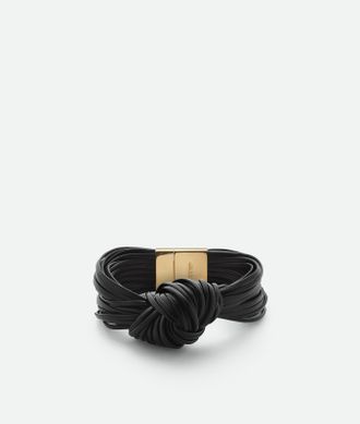 Bottega Veneta Bracelet En Cuir Knot - Bottega Veneta