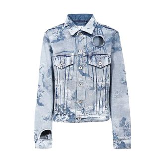 Off-white Off White Jeansjacke - - Jackets - Damen - Mehrfarbig - S