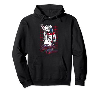 DC Comics Suicide Squad Harley Quinn Bat Pullover Hoodie