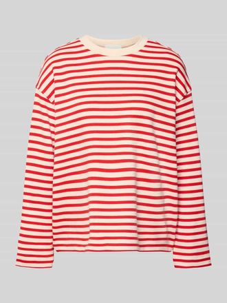 Armedangels Oversized Sweatshirt aus reiner Baumwolle Modell FRANKAA MAARLEN STRIPE