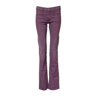 Aniye By High Waisted Schlaghose mit Rei&szlig;verschluss - - Jeans - Damen - Lila - S