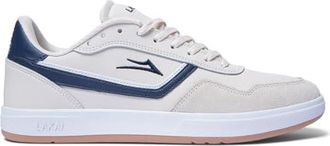 Lakai Griffin Gass Chaussures de skate pour homme, Daim cr&egrave;me/bleu marine, 42.5 EU
