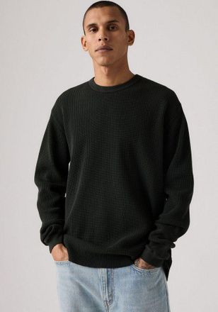 Levi's Langarmshirt Waffelstrukturmuster