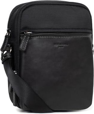 Pellet Sacoche - Compatible t&eacute;l&eacute;phone Portable - pour Homme - Collection Travel - Noir