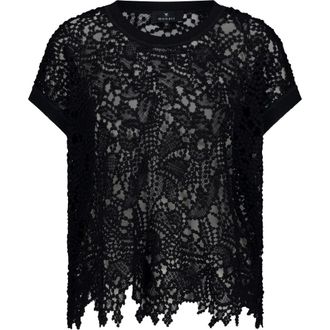 Monari Pullover - - Knitwear - Damen - Schwarzk - L