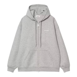 Carhartt Work in Progress Hooded Alda Jacket - - Sweatshirts & Hoodies - Damen - Grau - M