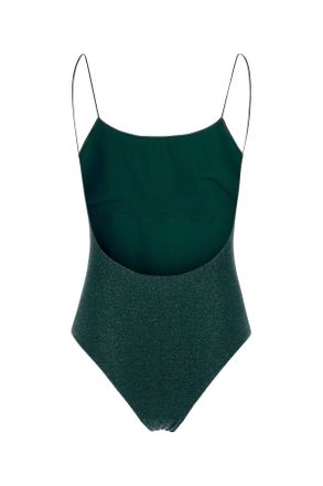Os&eacute;ree Lumiere Maillot Swimsuit - Green