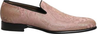 Dolce & Gabbana Homme, Chaussures, Rose, Taille: 43 EU Mocassins habill&eacute;s &agrave; enfiler en brocart