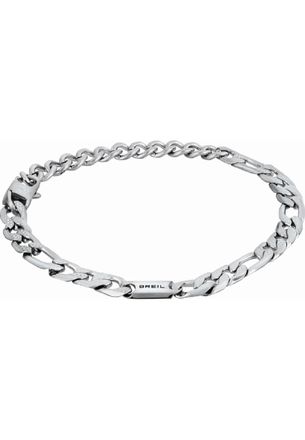 Breil Armband f&uuml;r M&auml;nner GROOVY Kollektion TJ1978 - Edelstahl Schmuck mit Metallverschluss - 22 cm L&auml;nge