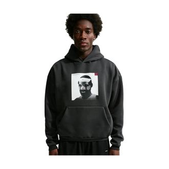 Nike Homme, Sweatshirts et sweats &agrave; capuche, Noir, Taille: M LeBron Masked Menace Therma-FIT Basketball Sweat &agrave; capuche