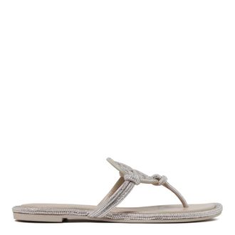 Tory Burch Stone Grey Miller Sandalen - - Shoes - Damen - Grau - 36 EU