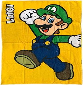 Nintendo Scificollector Super Mario Handtuch - Luigi (kein Badetuch), Maße: 80 x 50 cm