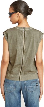 G-Star Back Zip Overdyed ss t wmn